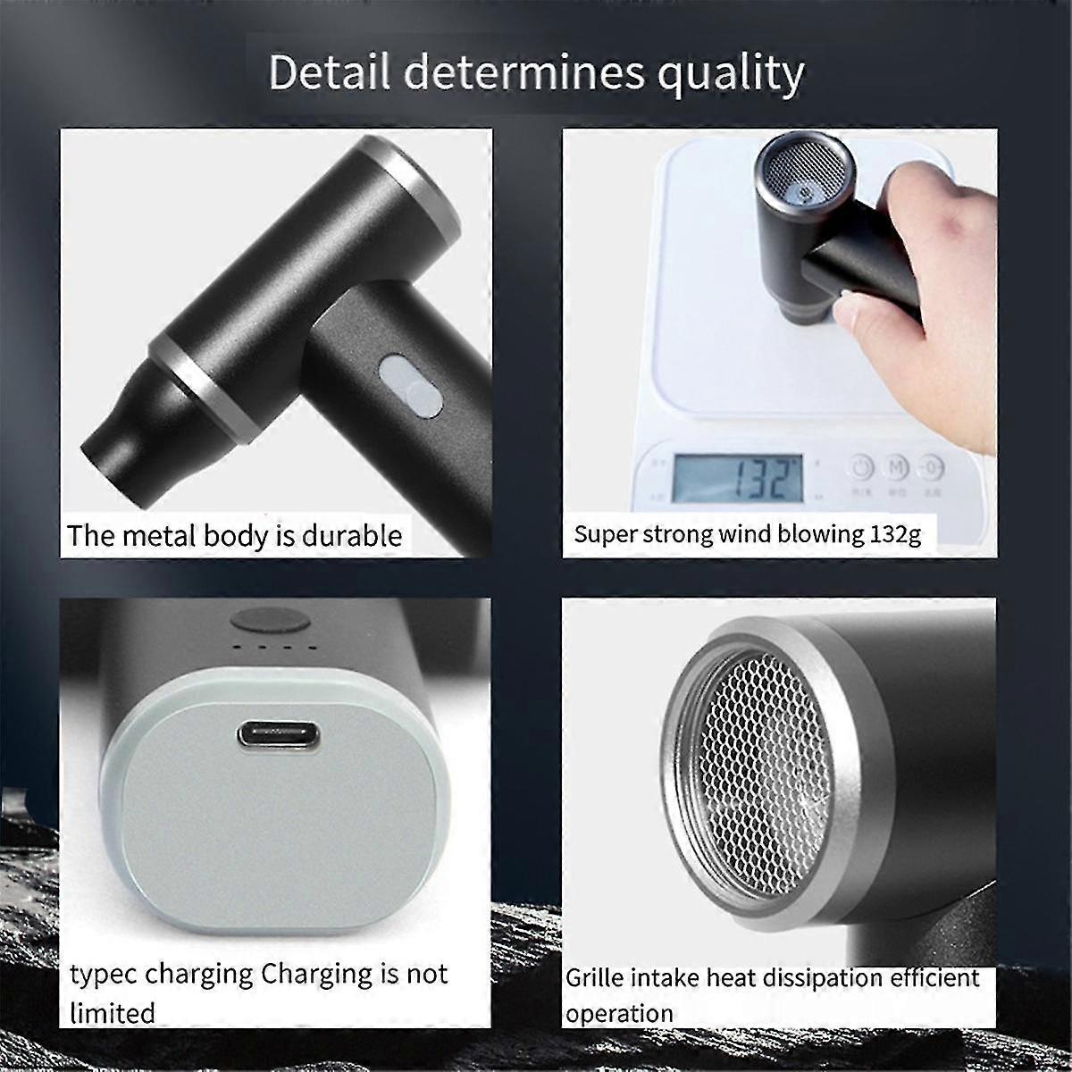 Wireless Dust Blower 110000rpm Violent Blower Mini Turbo Jet Fan Dust ...