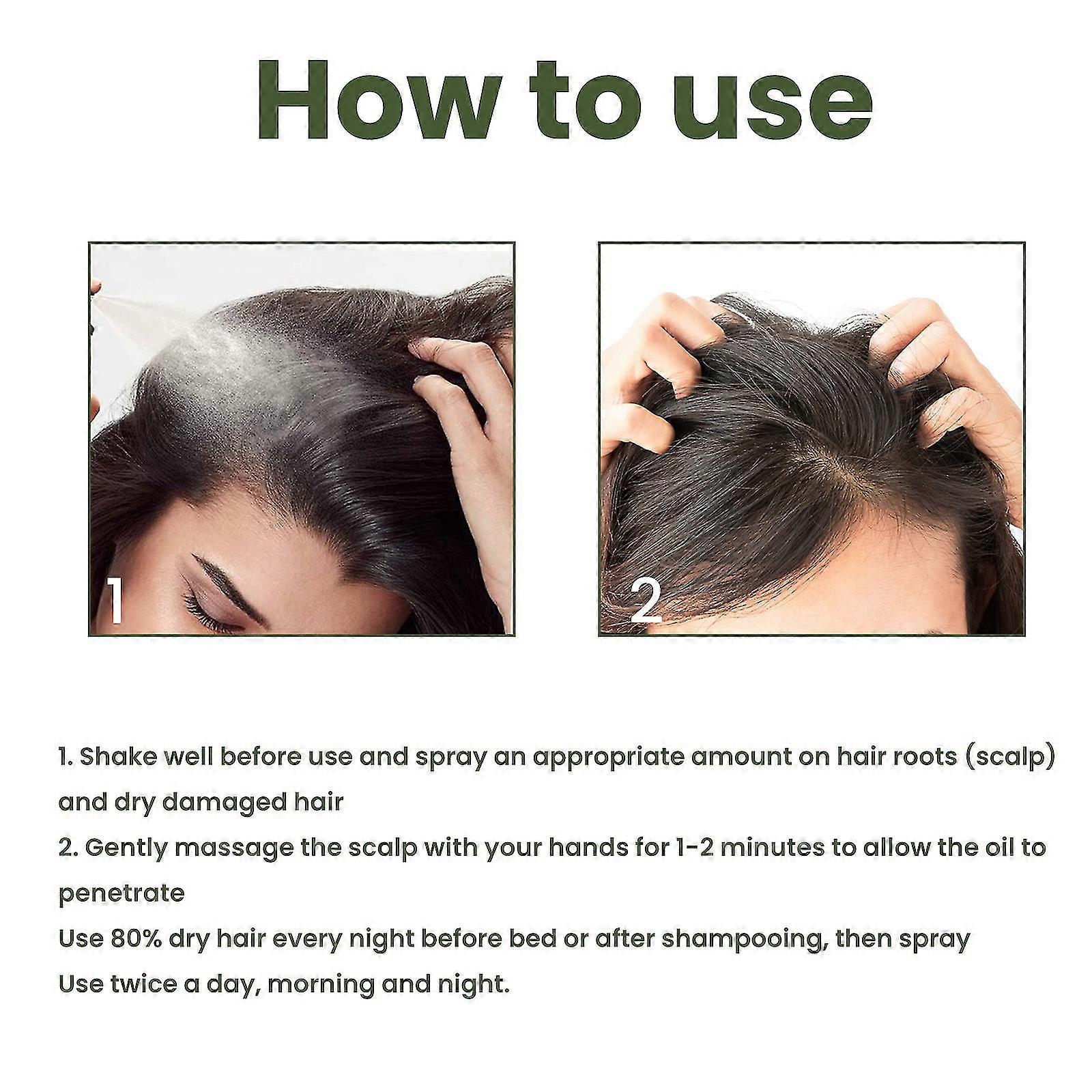 Grapefruit Hair Growth Spray Strong Repair Hair Root Anti-hair Loss ...