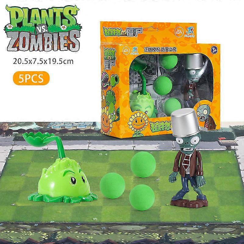 New Plants vs. Zombies Peashooter Chomper Winter Melon Conehead Zombie ...