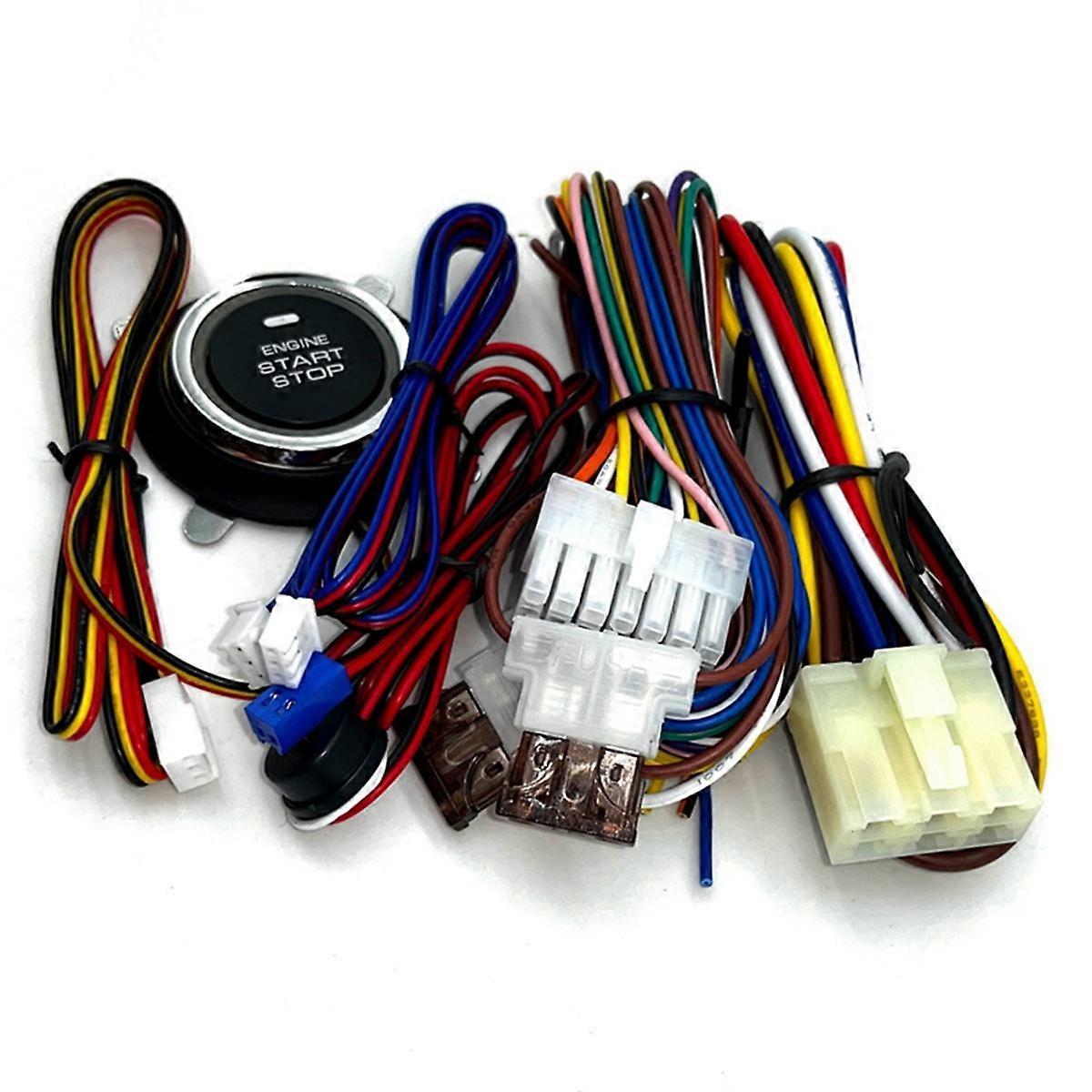 Keyless Start of Car Central Door Lock System, Complete Set of Loading ...