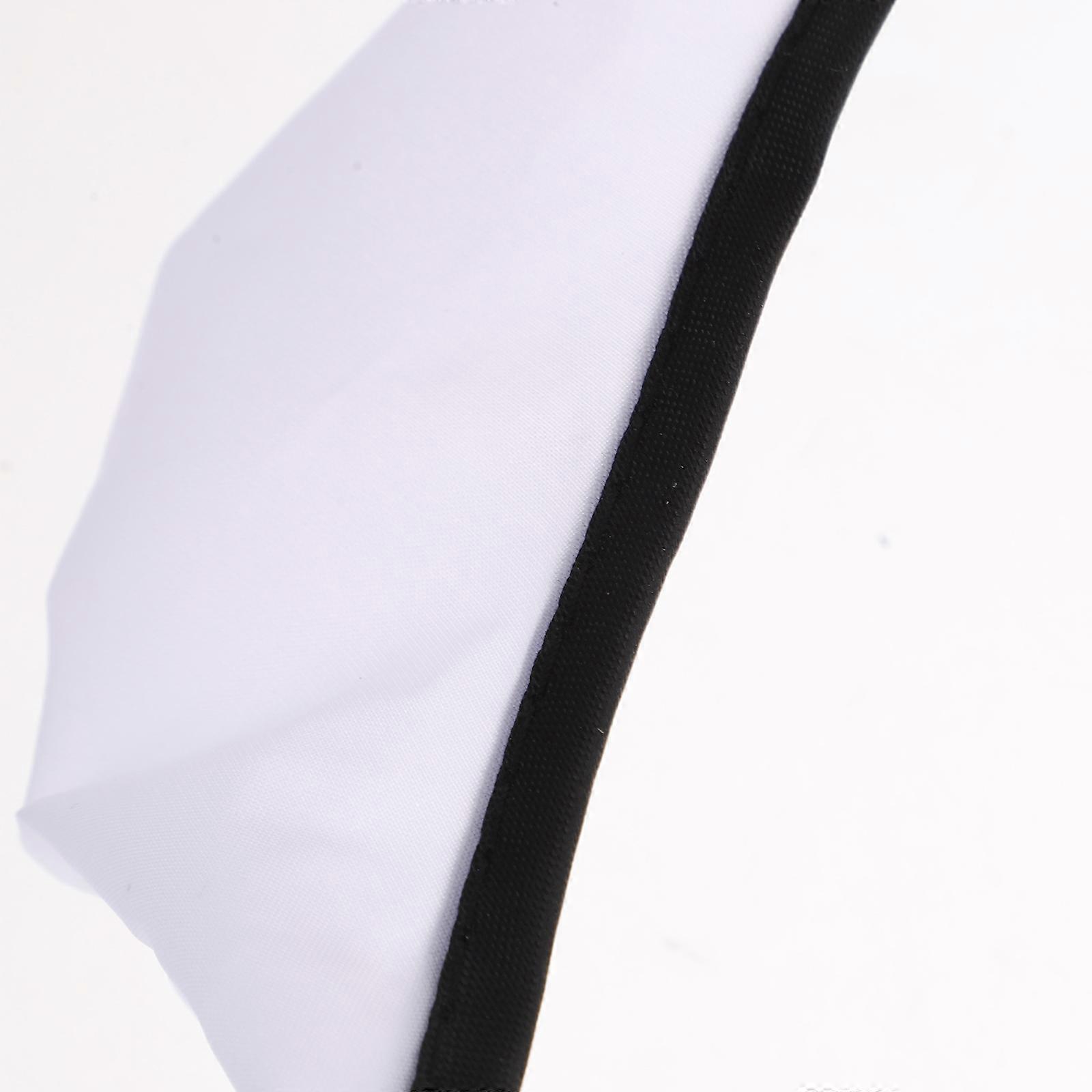 14 inch Foldable Ring Flash Diffuser Cover Speedlite Photography Video ...