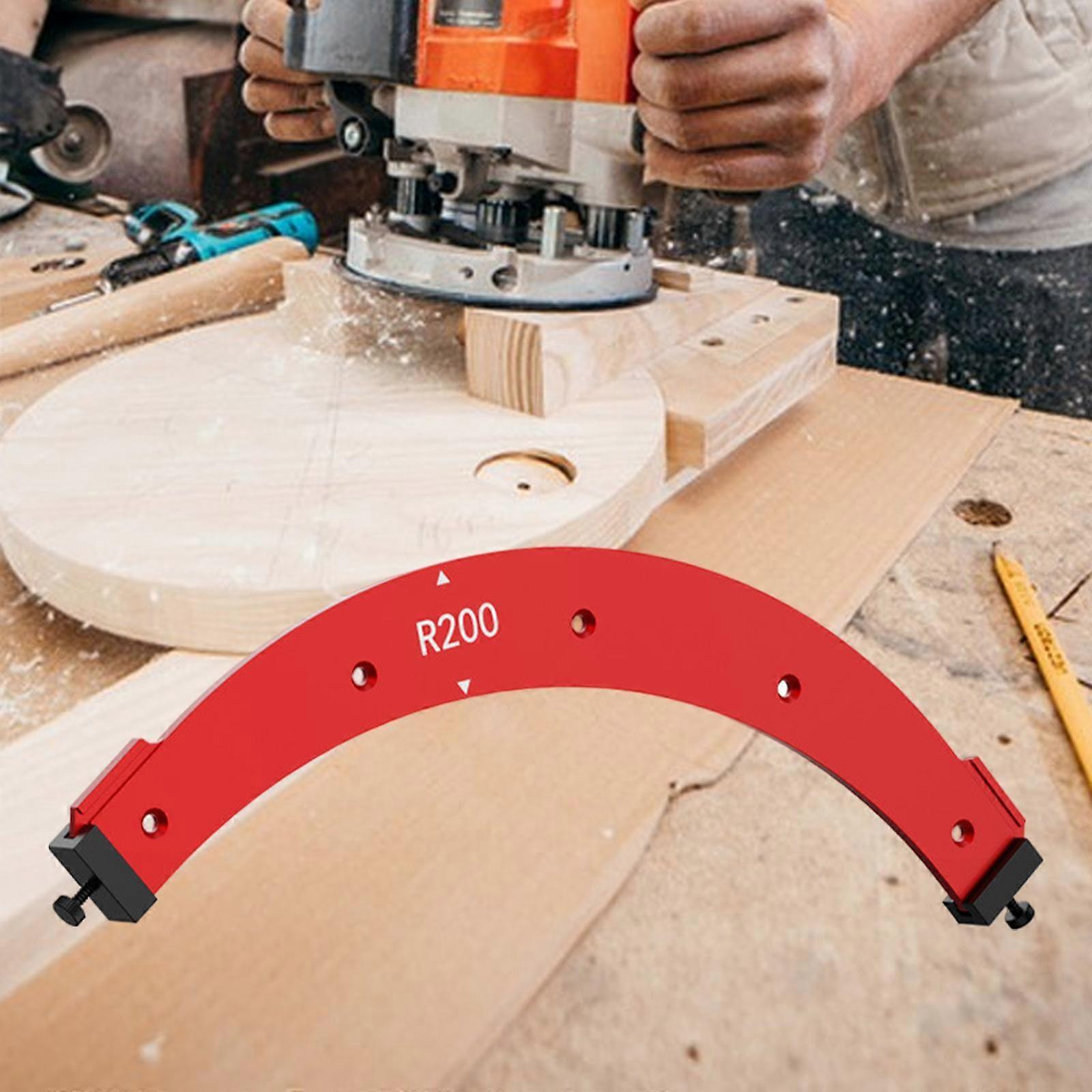 Woodwork Tool Corner Radius Router Template Guide Versatile Aluminum ...