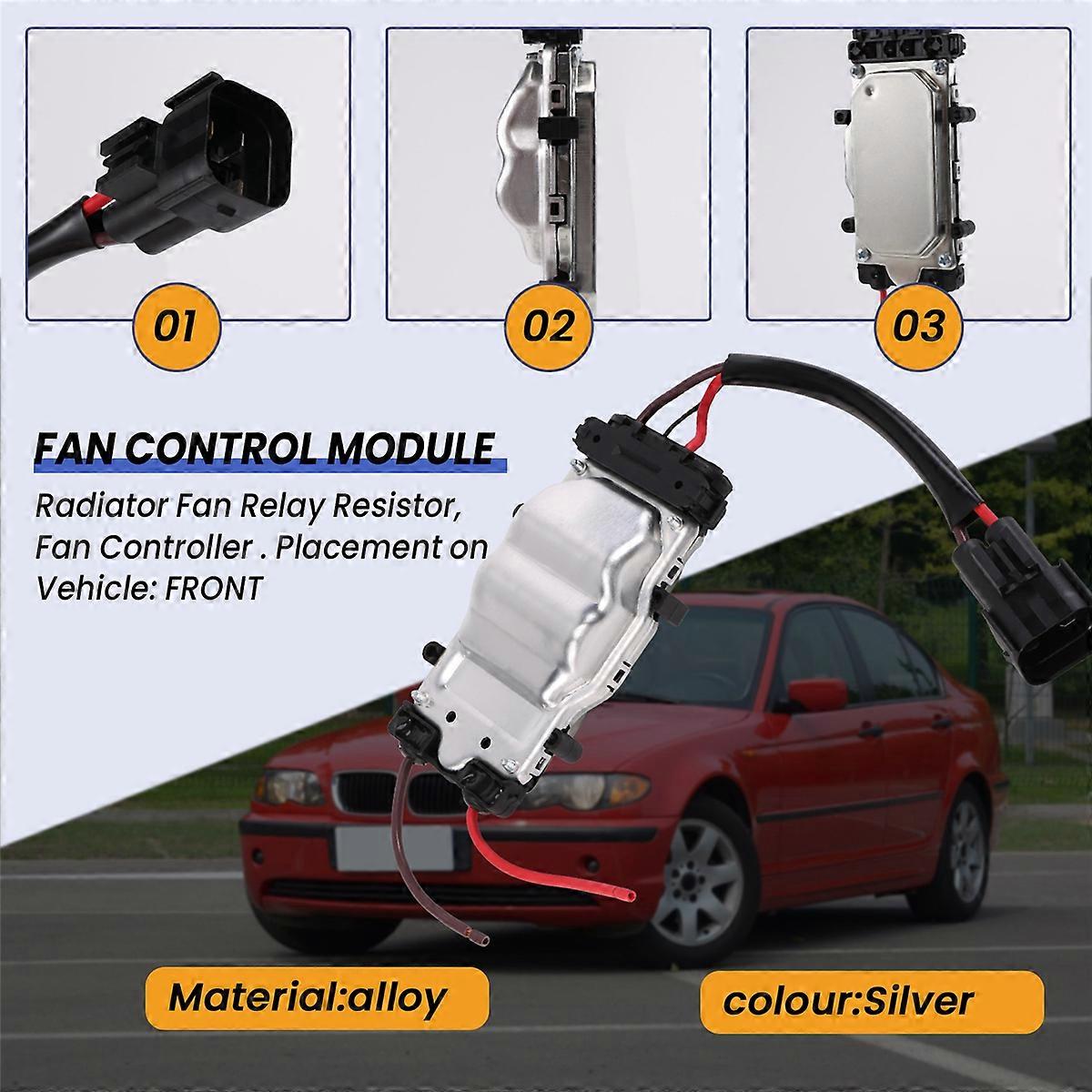 Car Radiator Fan Control Module for BMW 3Series E46 316Ci 3116Ti 318Ci ...