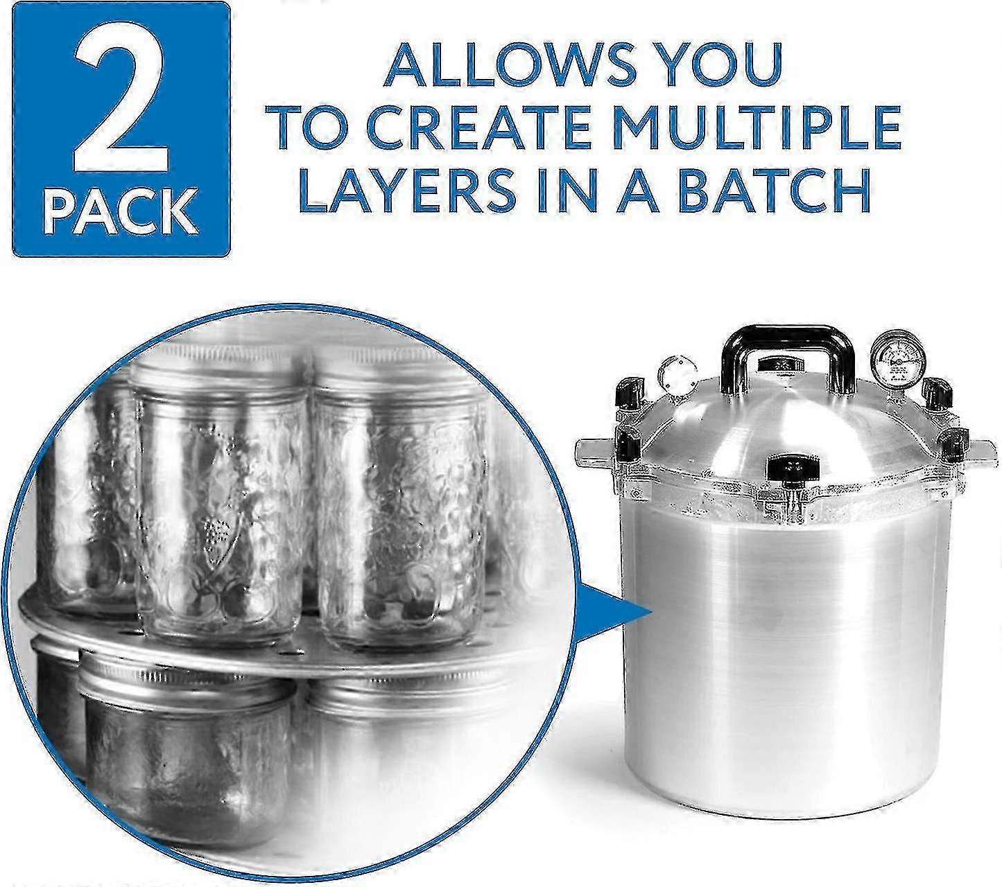 2-pack 11-inch Pressure Cooker Canner Rack / Canning Rack For Pressure ...