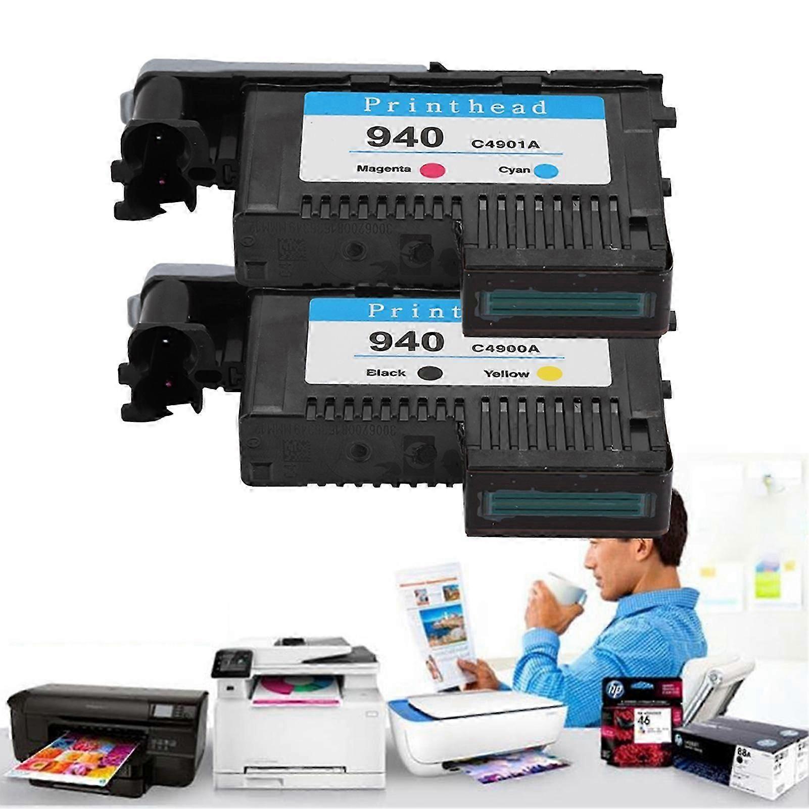 Printhead for HP 940 C4900A C4901A for 8000 8500 Series (CMYK) | Fruugo UK