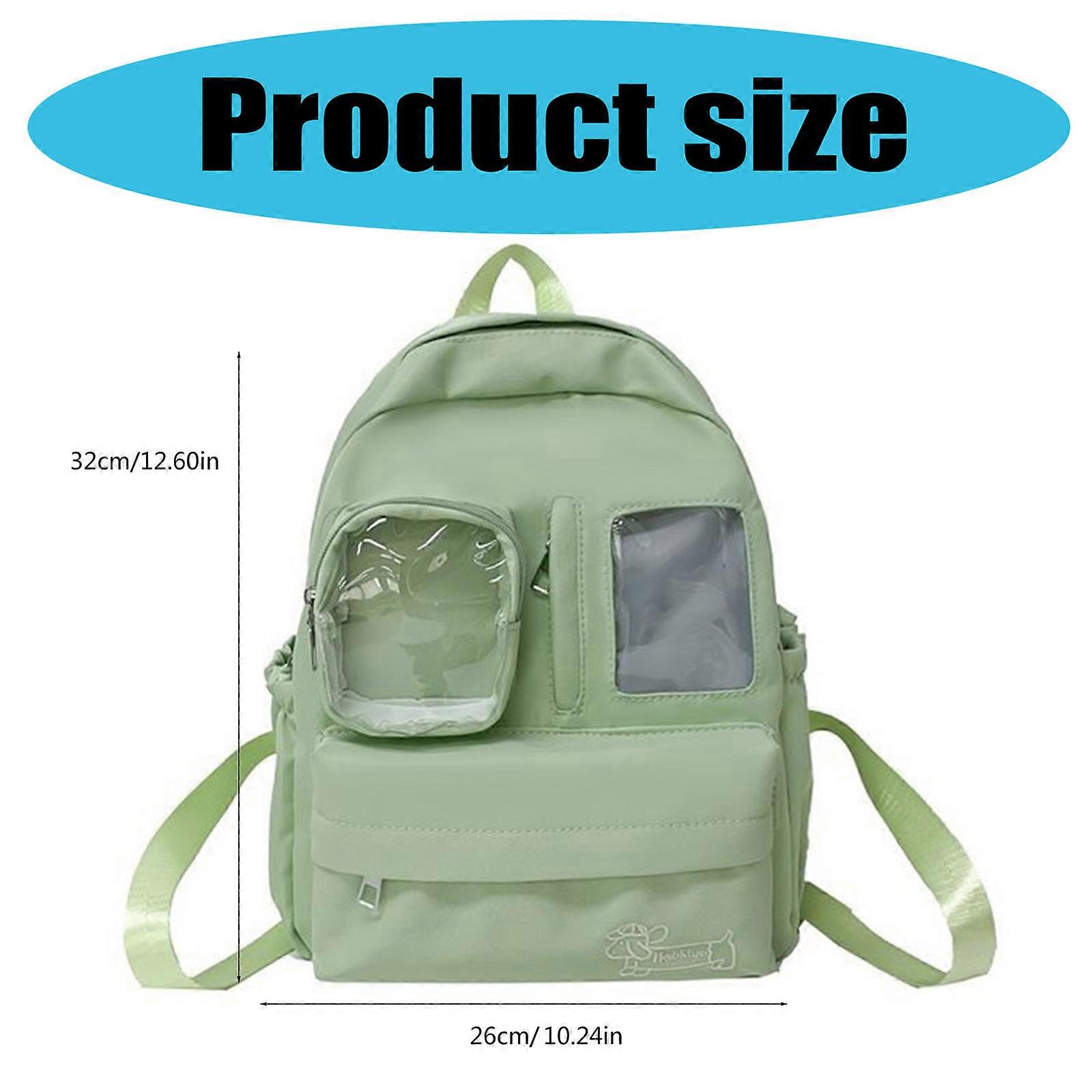 Itabag Pin Display Backpacks with Insert,Lovely Aesthetic Backpacks for ...