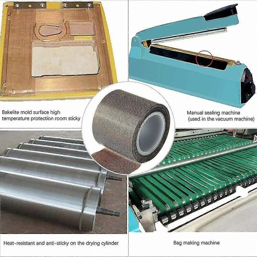 10M high temperature Teflon adhesive tape PTFE adhesive tape film self ...