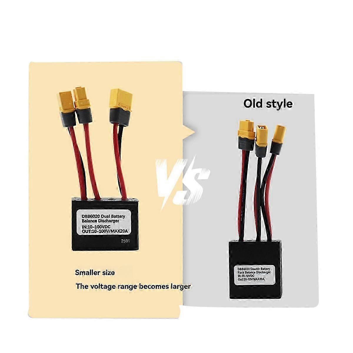 Ebike Dual Battery Balanced Discharge Module for 10V-100V Battery Max ...