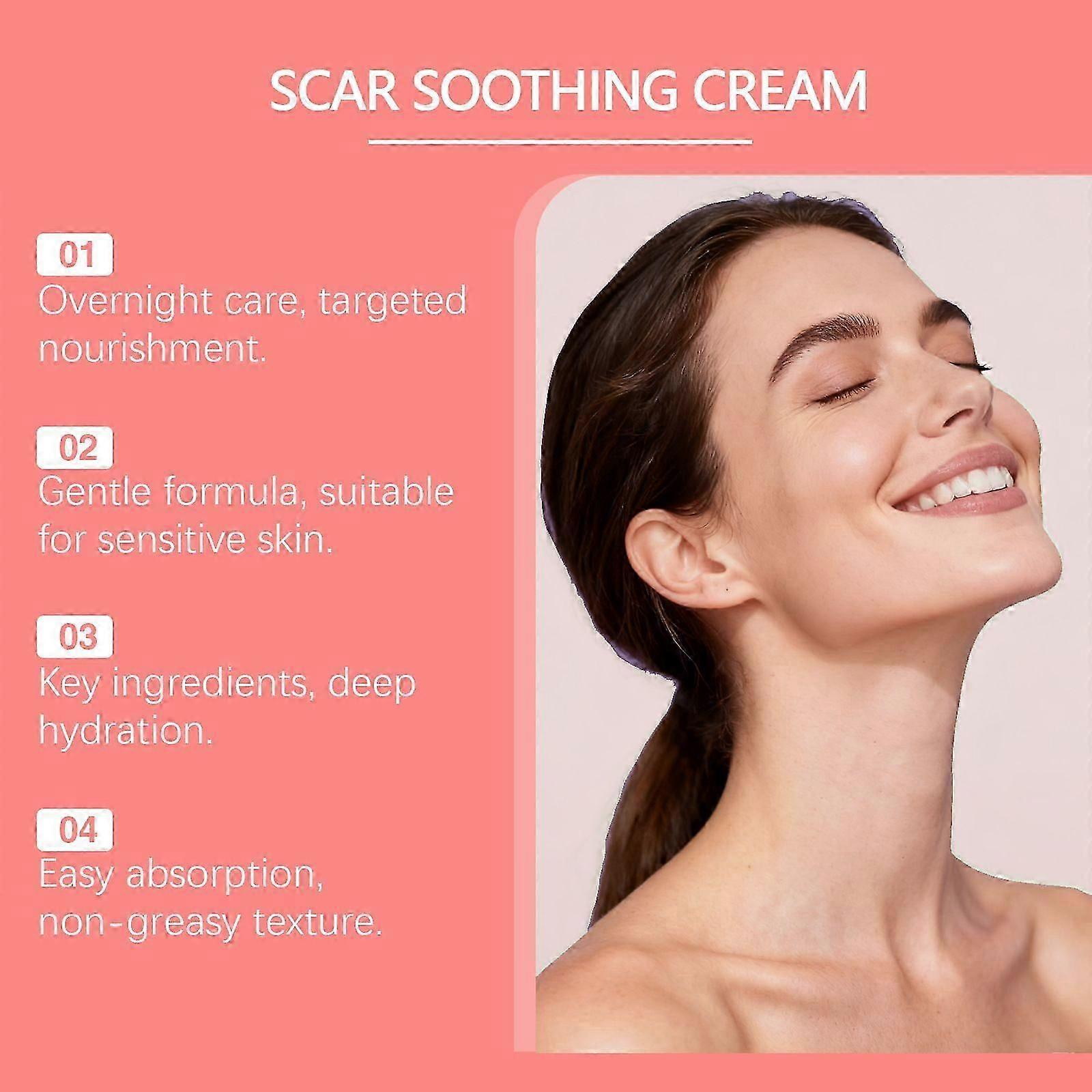 Scar Cream for Men and Women, Scar Repair Cream, Skin Smoothing Firming ...