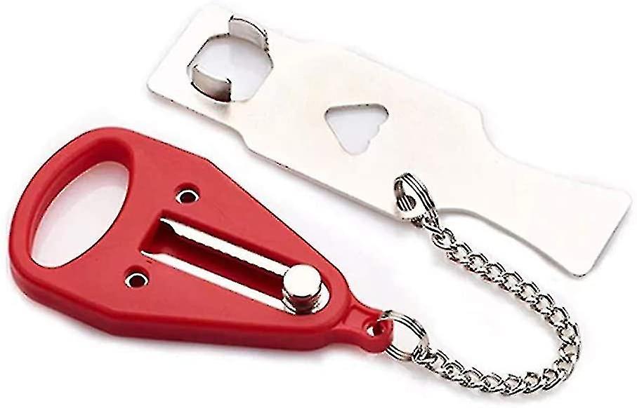 2 Pack Portable Door Lock Security Upgraded Version Apartment Security ...