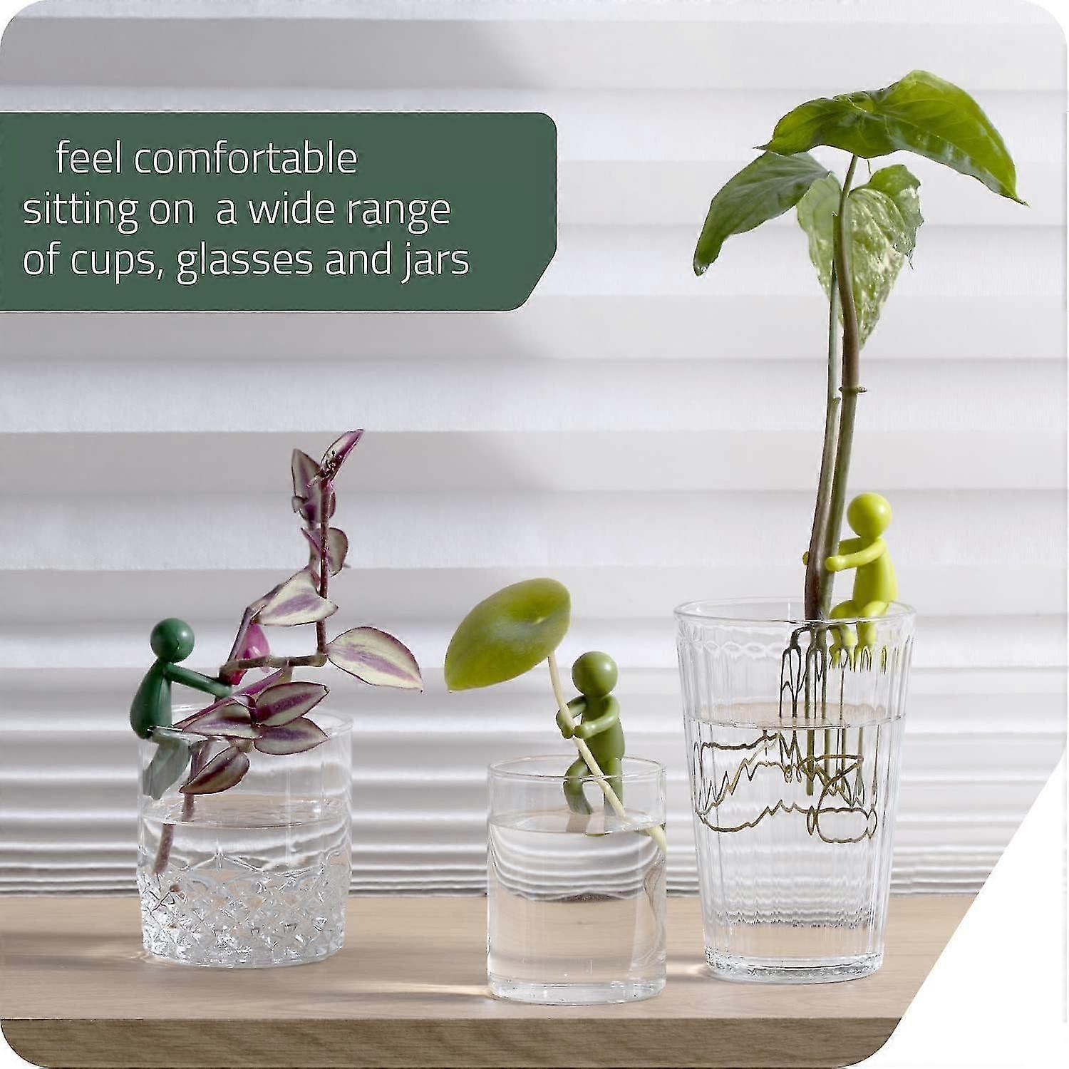 Plant Propagation Buddy, 3pcs Cute Plant Supports For Plant Lover Gifts ...