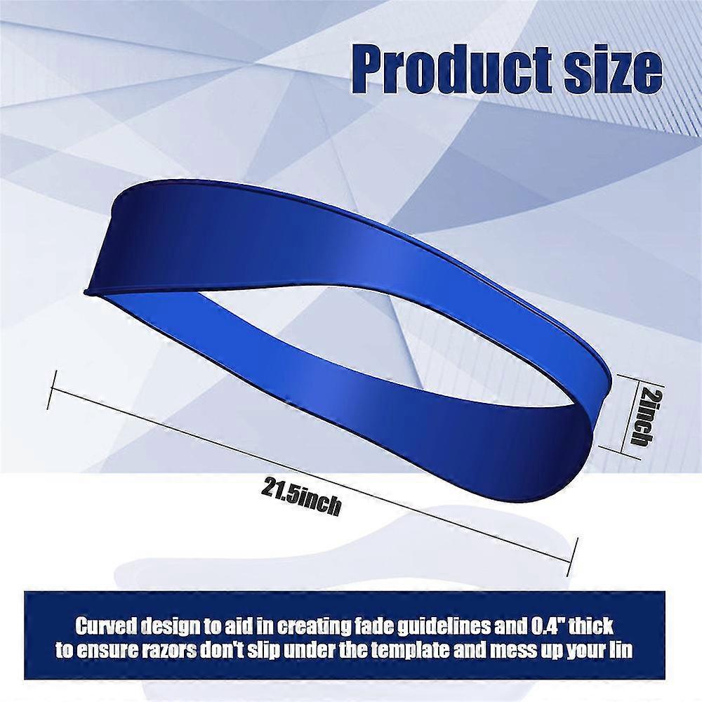 Neckline Shaving Template And Hair Trimming Guide, Curved Silicone ...