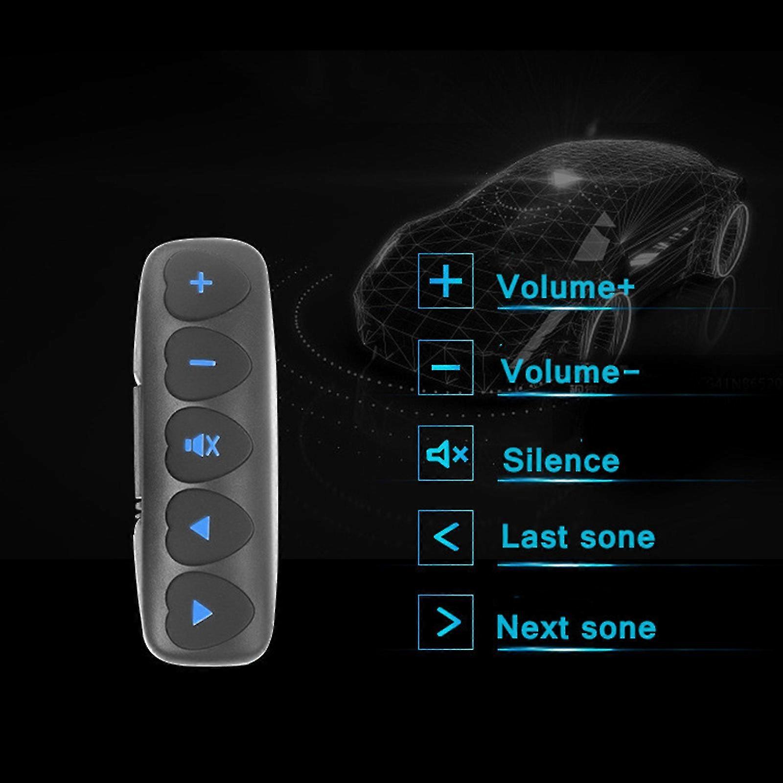 Car Steering Wheel Button Remote Control Car Navigation 2 Din Dvd Controller | Fruugo UK