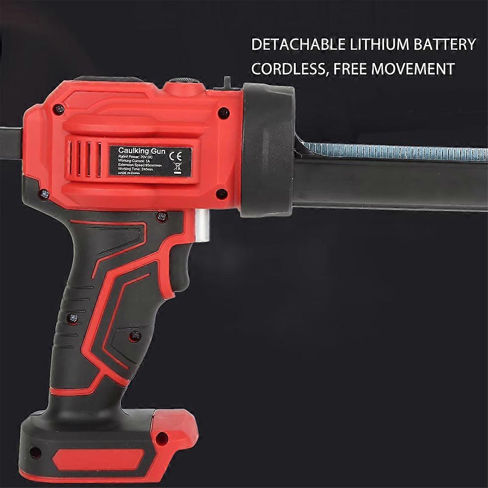 20V Electric Caulking Gun LED Display Multifunctional Cordless Caulking ...