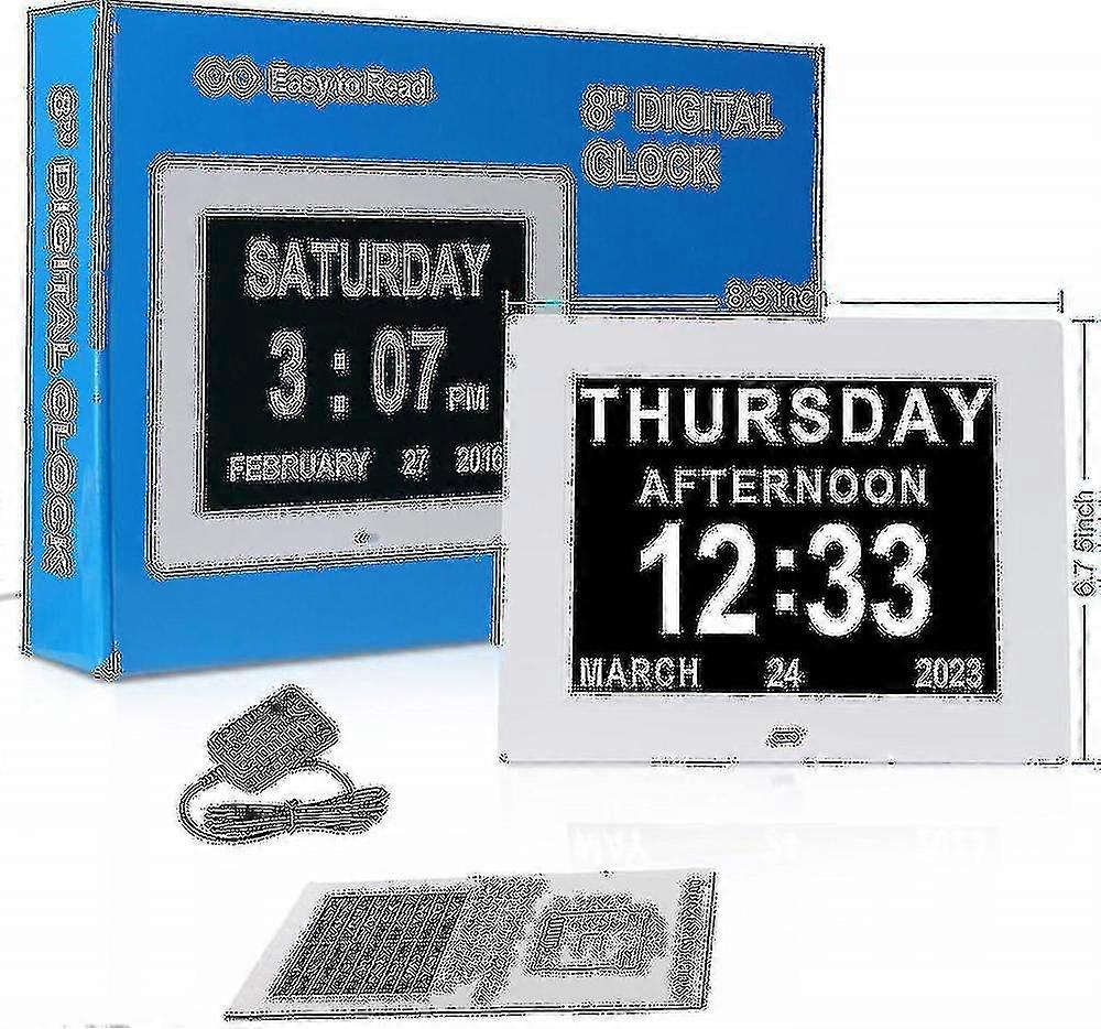 Dementia Clock Alzheimers Clock Large Digital Calendar Clock For ...