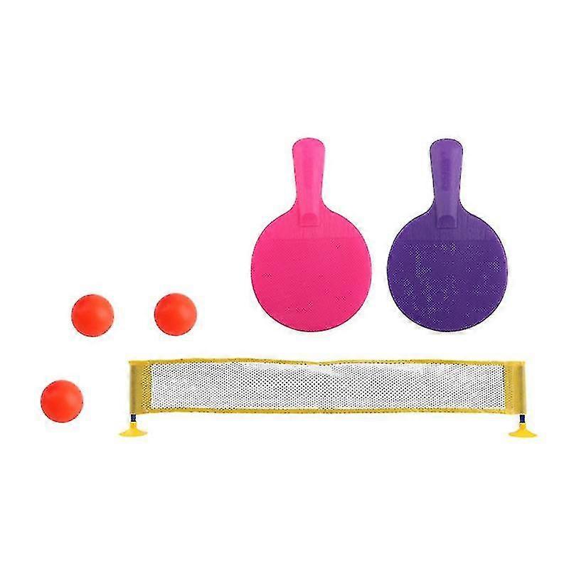 1 Set Mini Portable Tabletop Table Tennis Pong Board Game Set Toy ...
