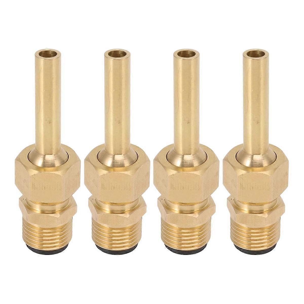 4Pcs Direct Jet Copper Water Fountain Nozzle, Single Nozzle Pond ...