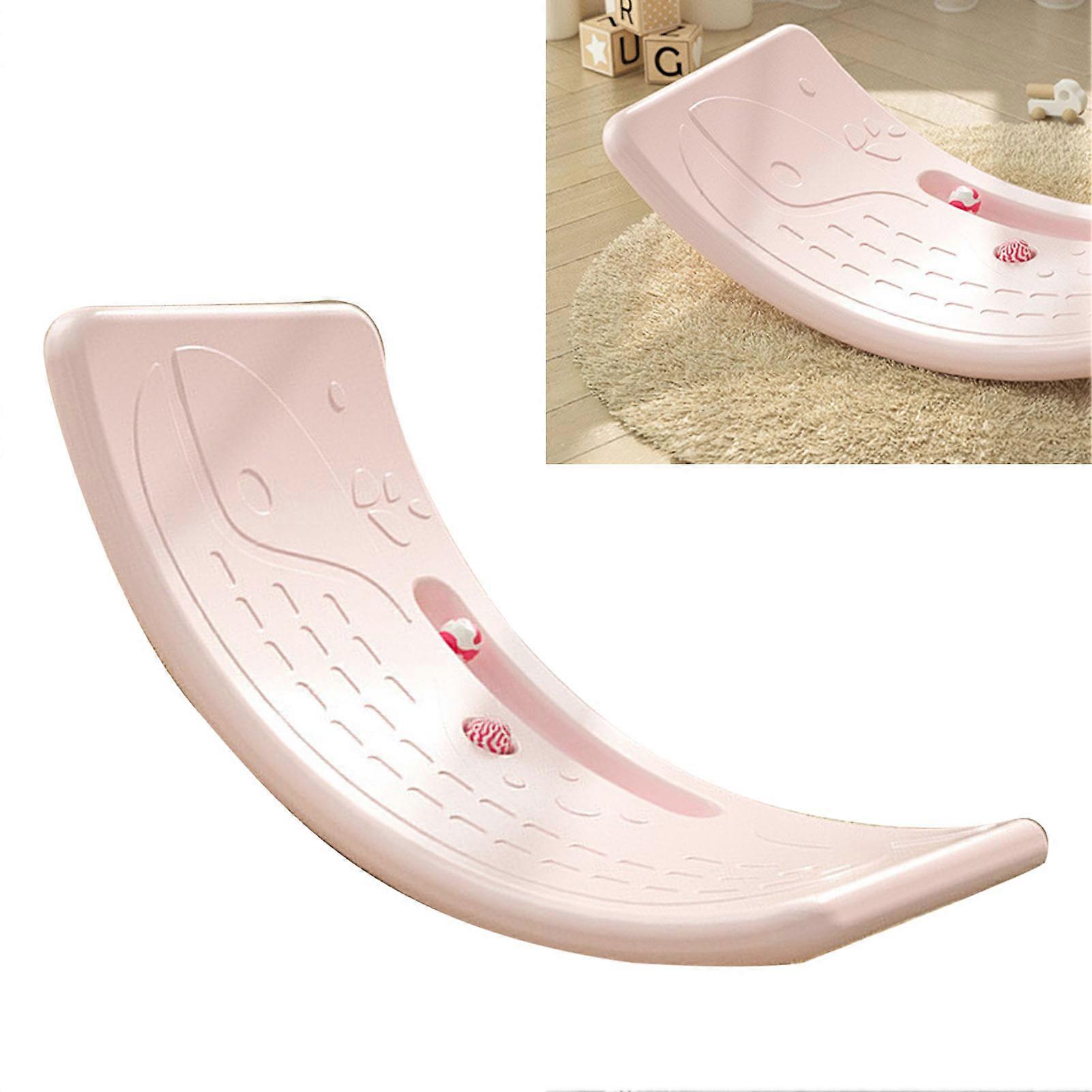 Kids Rocker Board Plastic Load Bearing 50kg / 110.2lb Children's Wobble ...