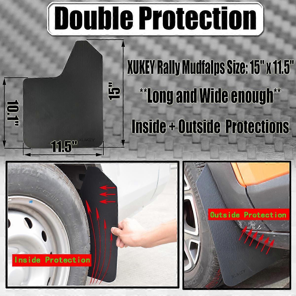 Mud Flaps For Mitsubishi lancer Evolution EVO X ix L200 Pajero Mini ASX ...