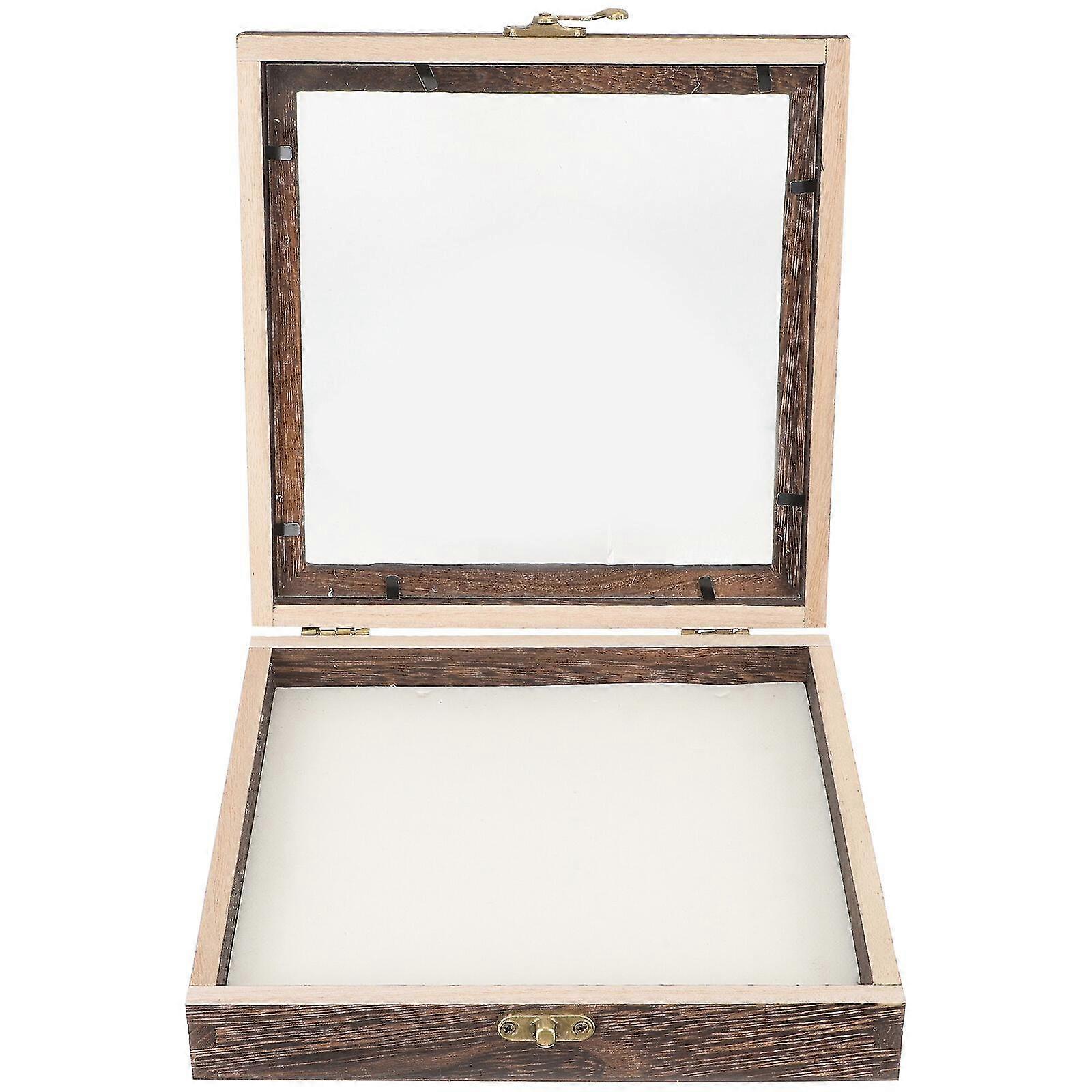 Wooden Insect Specimen Display Case Protective Specimen Storage Box ...