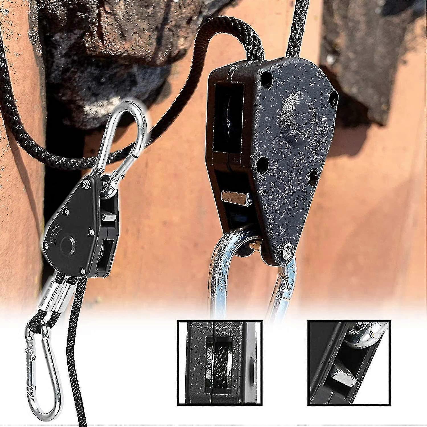 Ratchet Ropes With Hooks Rope Pulley Ratchet Adjustable Ratchet Rope ...
