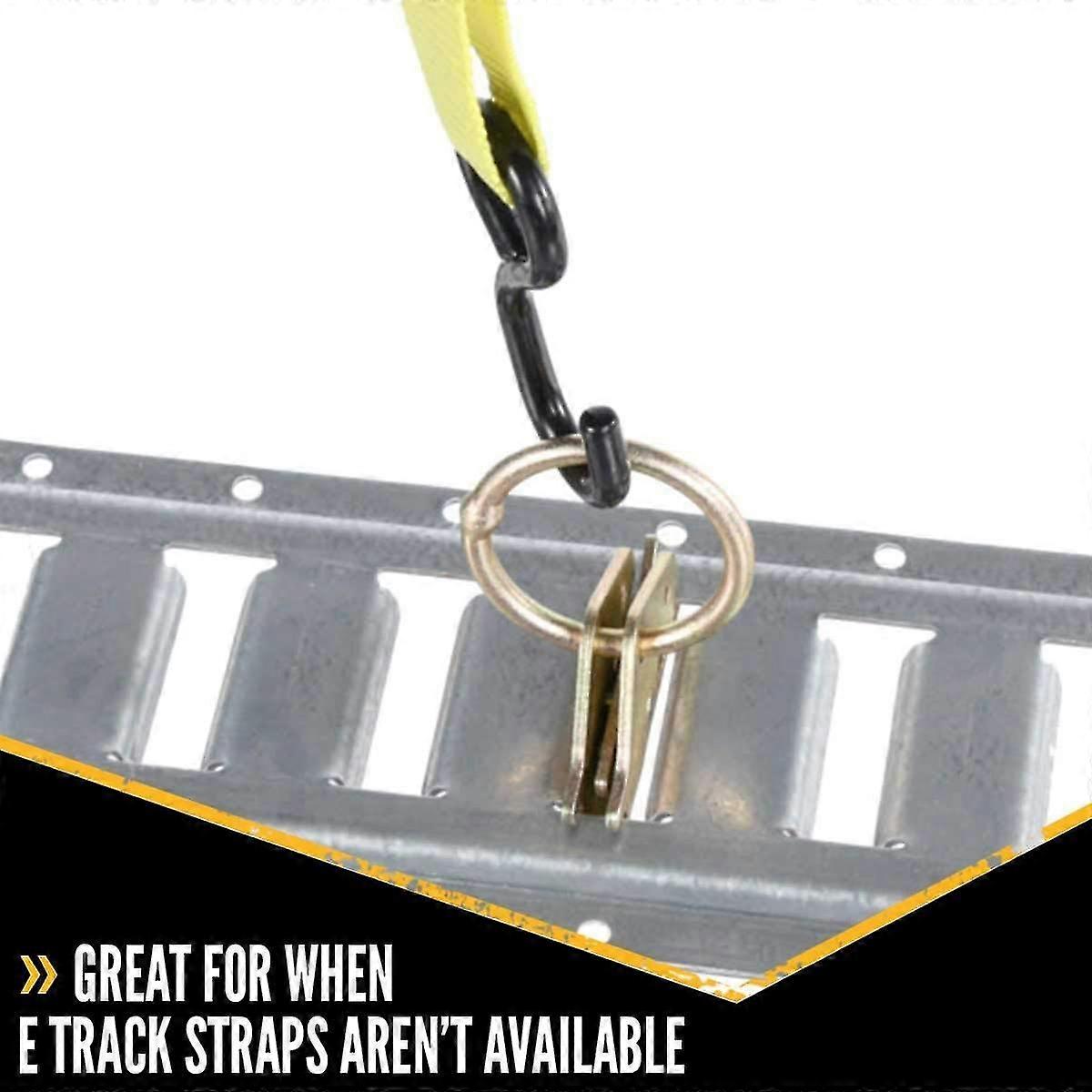 E-Track O-Ring Tie-Down Anchors for E-Track Tie-Down System, Secure ...