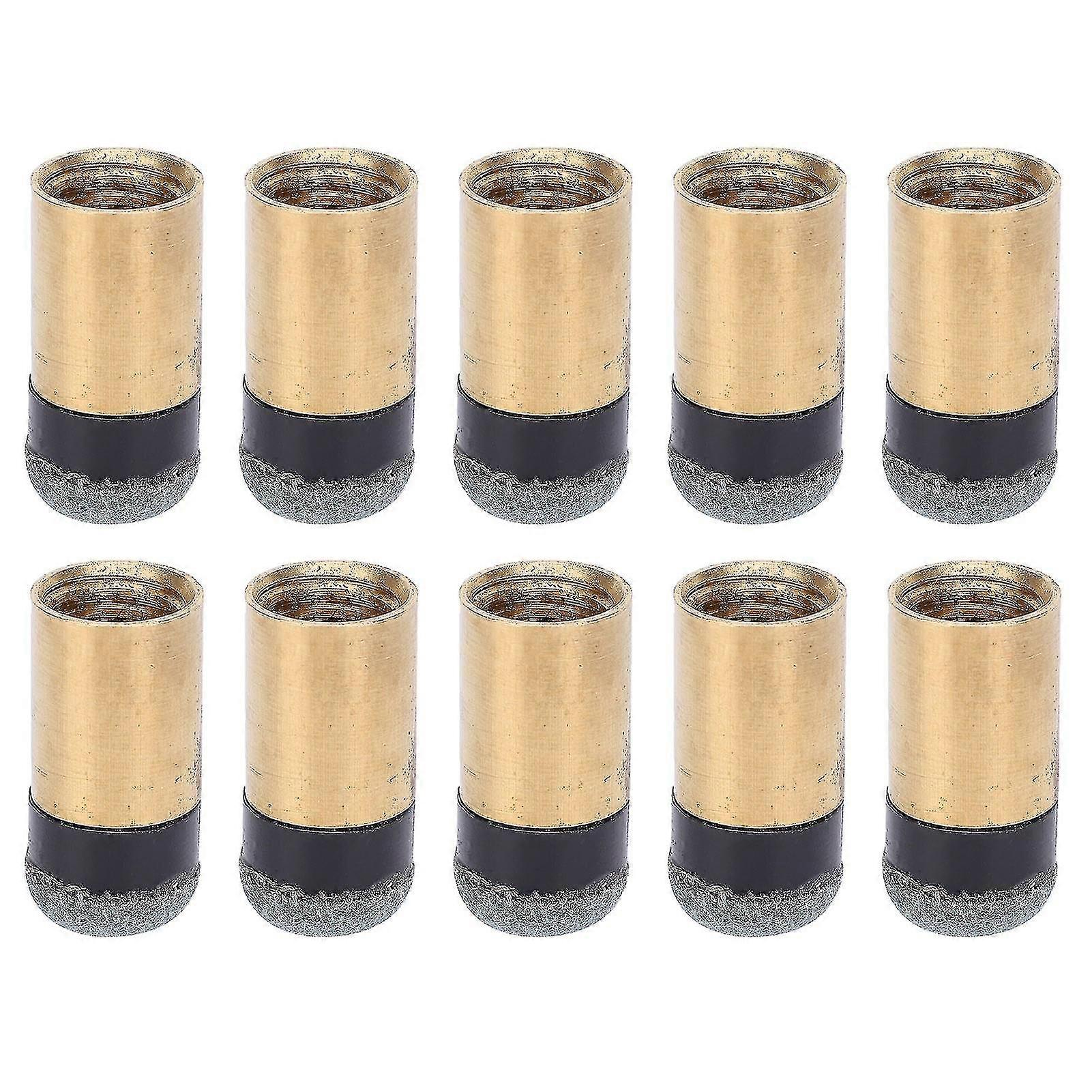 10pcs Billiards Snooker Pool Cue Pole Tip Replacement Parts Screwon ...