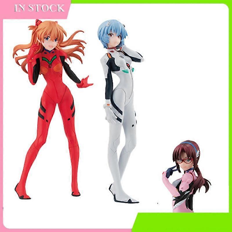 Anime Evangelion Eva Figure Ayanami Rei Asuka Langley Soryu Action ...