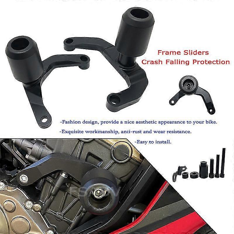 Cbr650r Fairing Protection Frame Slider Fairing Guard Crash Protector ...