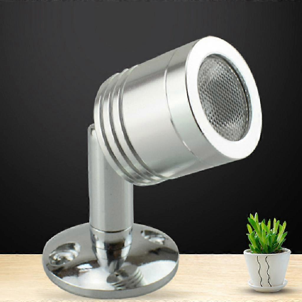 1w 12v Led Spotlight Jewelry Showcase Display Light Cabinet Lamp Warm ...