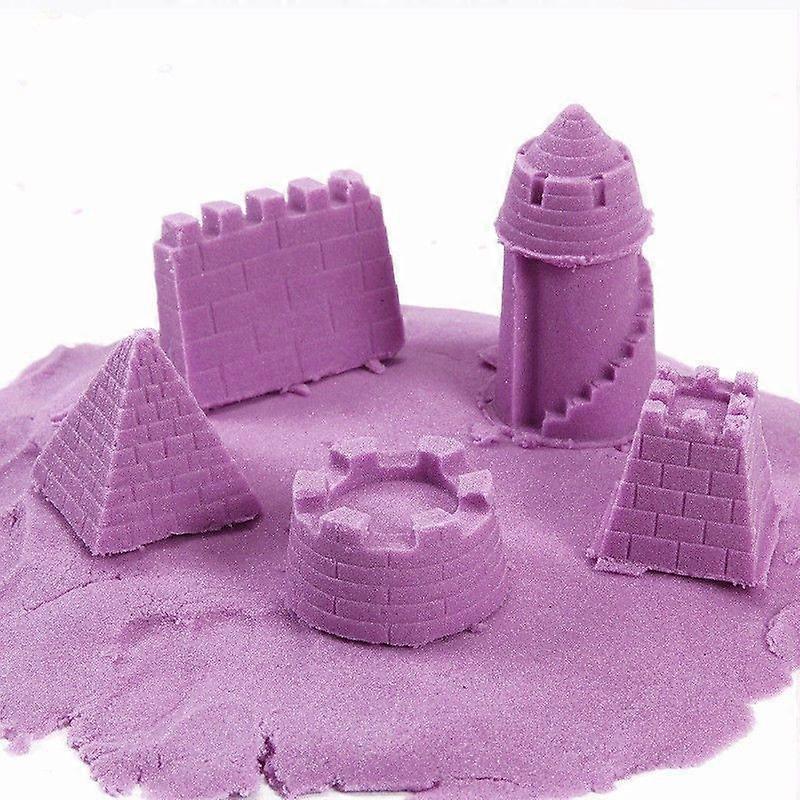 6 Pcs Model Kits Sand Clay Mold Kids Beach Pool Park Sand Castle Toy ...