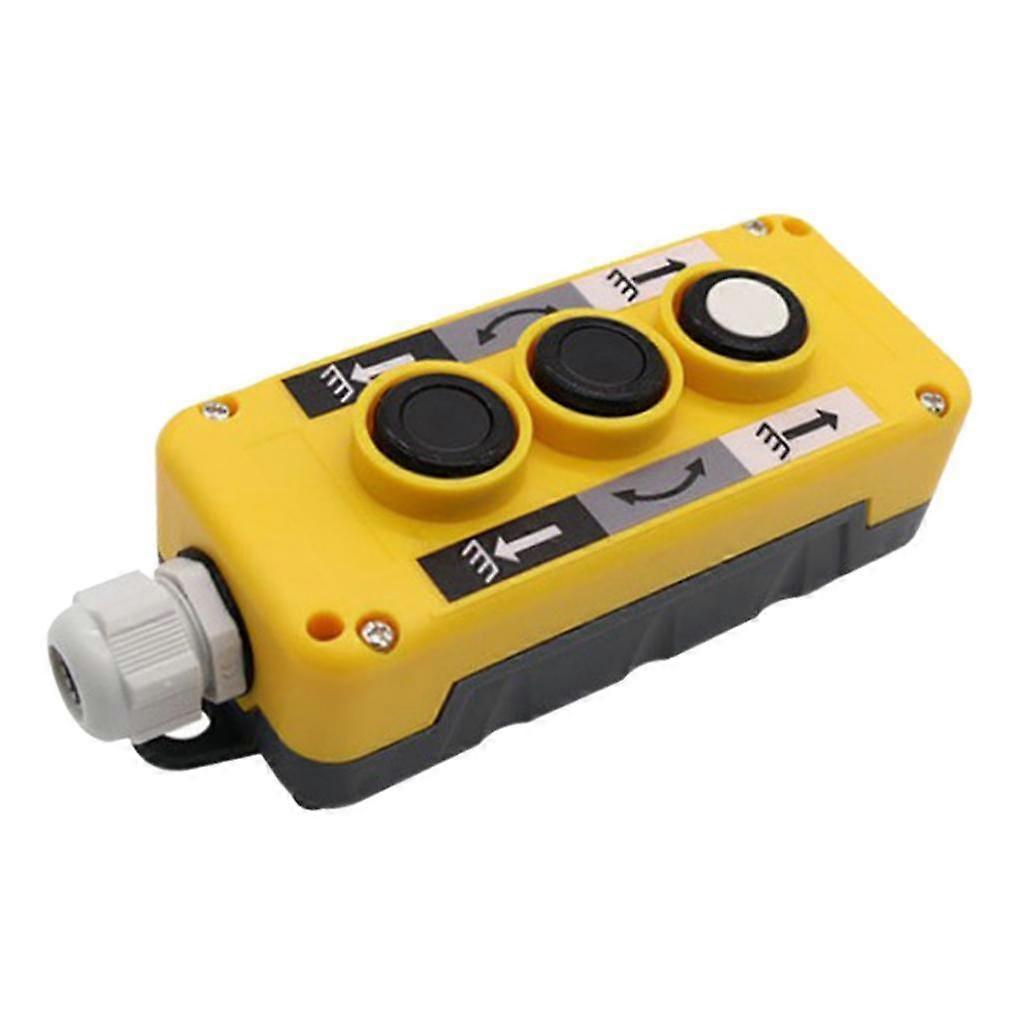Crane Trailer Hoist Push Button Switch, 3 Button Industrial Remote ...