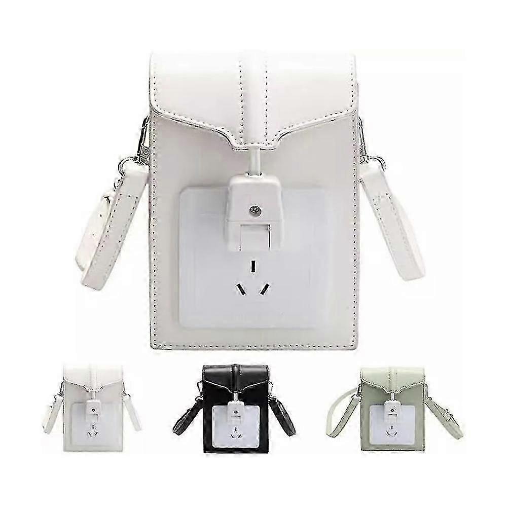 Electric Socket Plug Flap Bags, Women's Stylish and Cool Socket Plug ...