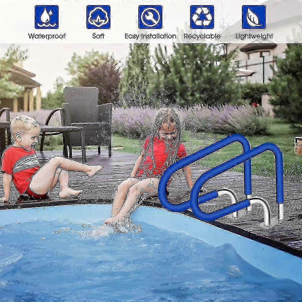 4/6/8/10ft Zipper Pool Handrail Cover, Zipper Swimming Pool Hand Rail ...