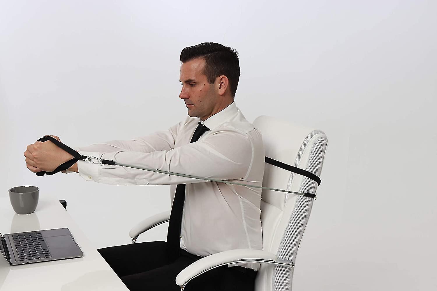 Tension Rope, Office Chair Exercise, Attached To The Resistance Belt On ...