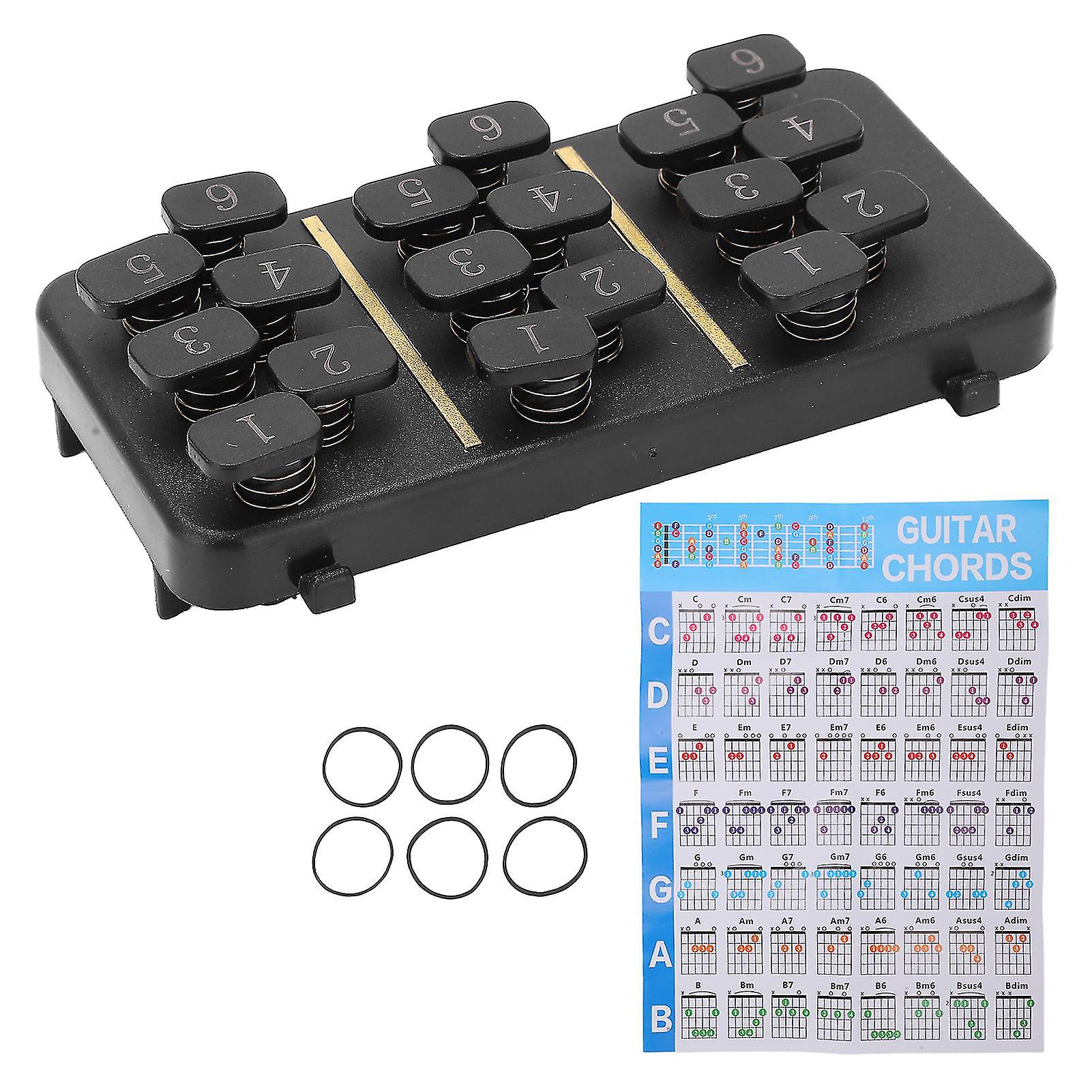 Guitar chord changer tool set aid learning system musical instrument ...