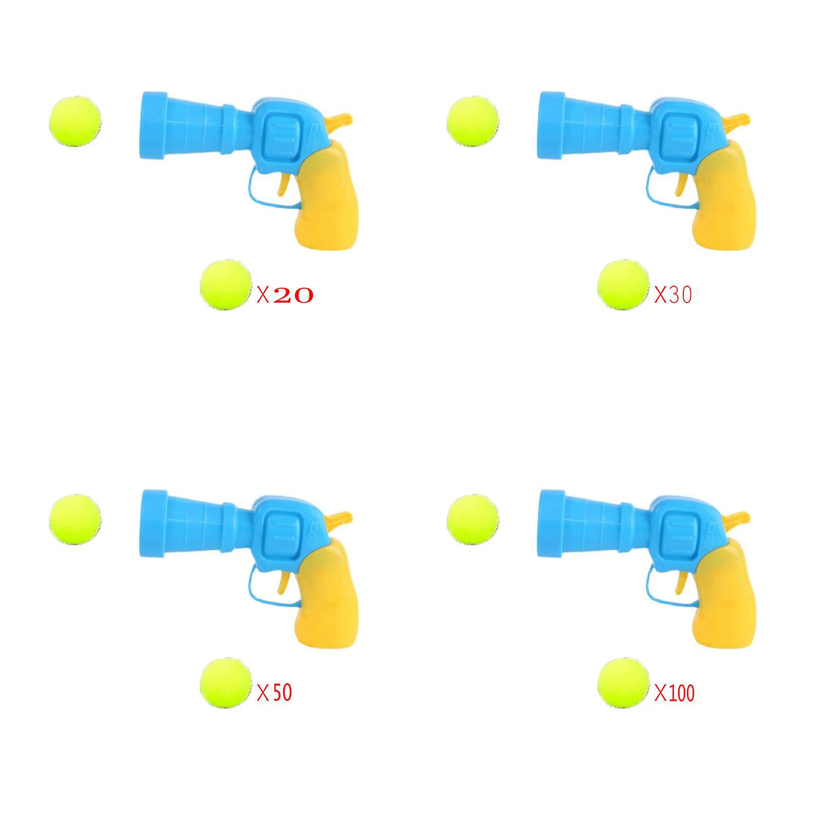 Plush Ball Shooting Guns Mini Foam Ball Blasters Cool Shooting Toys for ...