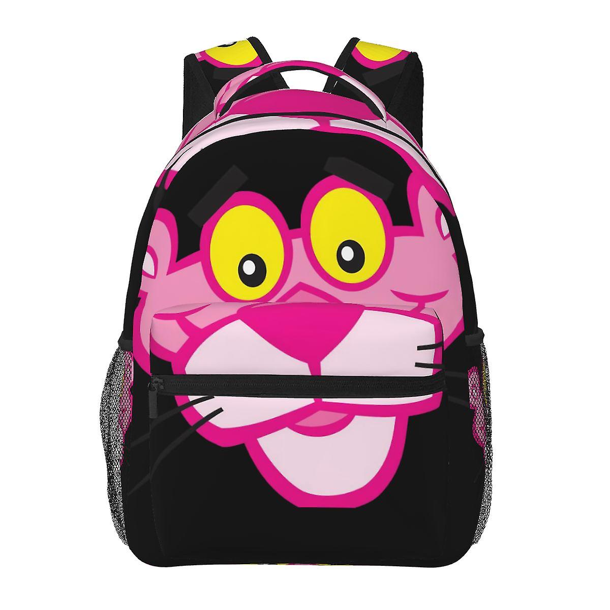 Pink Panther Backpack 3D Printed Primary Middle School Students Girls ...