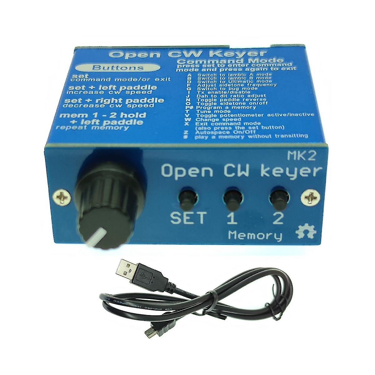 Open Cw Keyer Mk2 With S Cw Keyer Mk2 Kit Cw Speed Adjable From 1 To 999 W | Fruugo NL