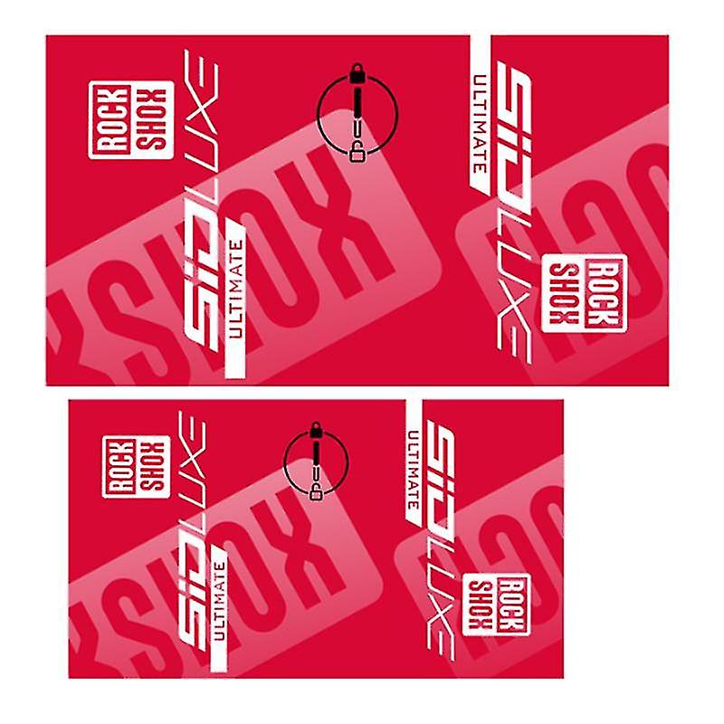 Rear Shock Stickers For Rock Shox Sidluxe Ultieme Vinyl Jet Printing ...