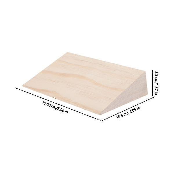 Threshold Ramp Wide Natural Door Entry Ramp Wood Threshold Ramp For ...