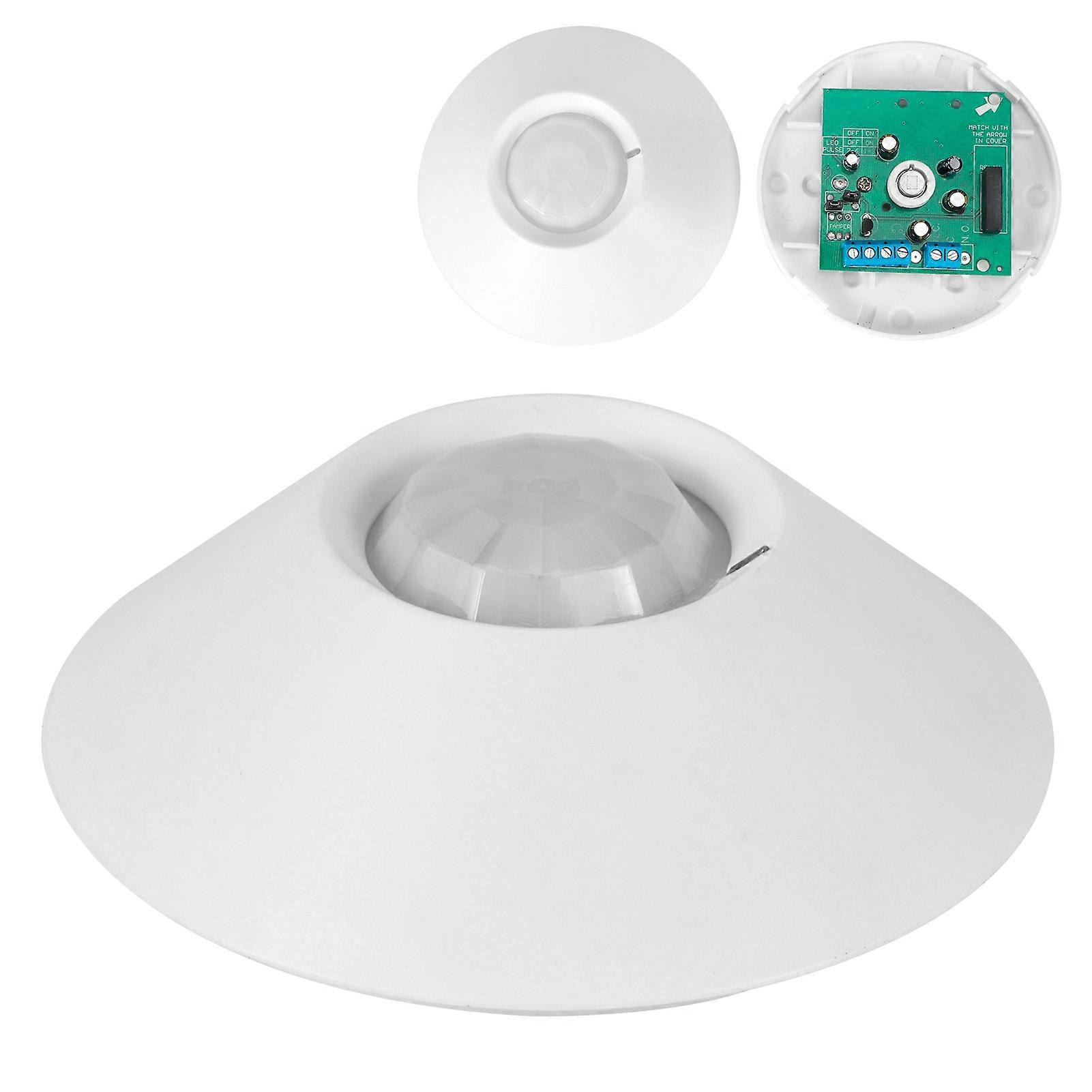 Ceiling Type Infrared Motion Detector with Red LED Alarm for Home ...