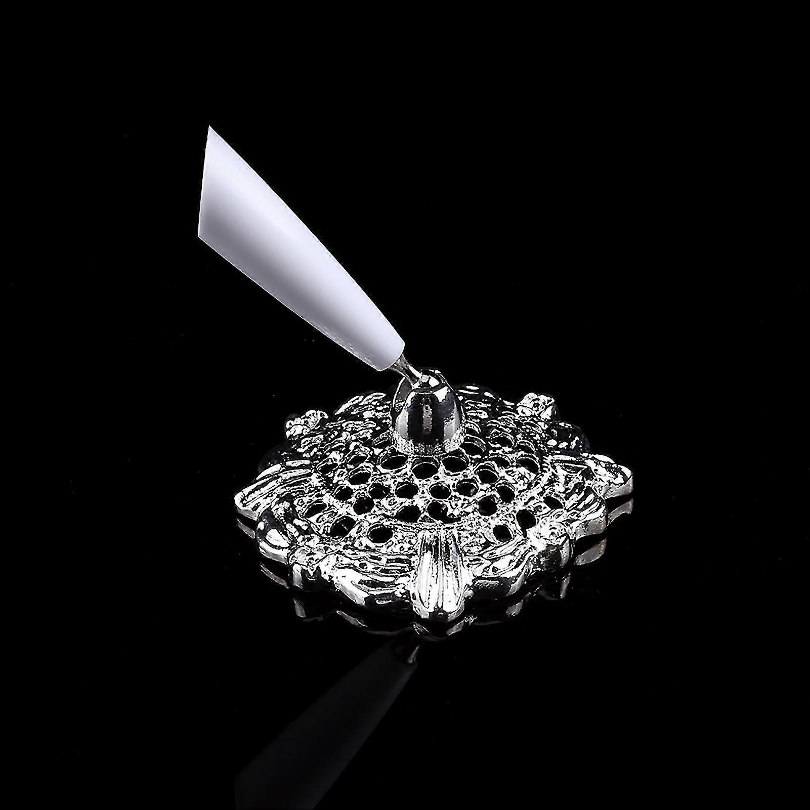 Wedding Quill Signing Ballpoint Writing Pen With Metal Holder Silver ...