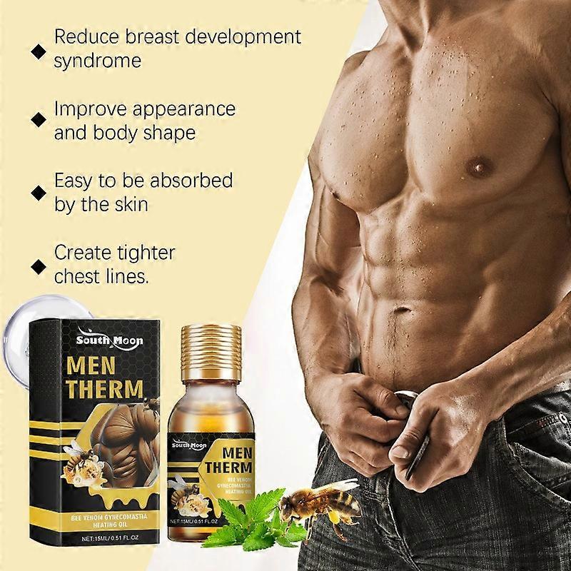 South Moon Men's Chest Shaping Care Solution Chest Tightener Enhancing ...