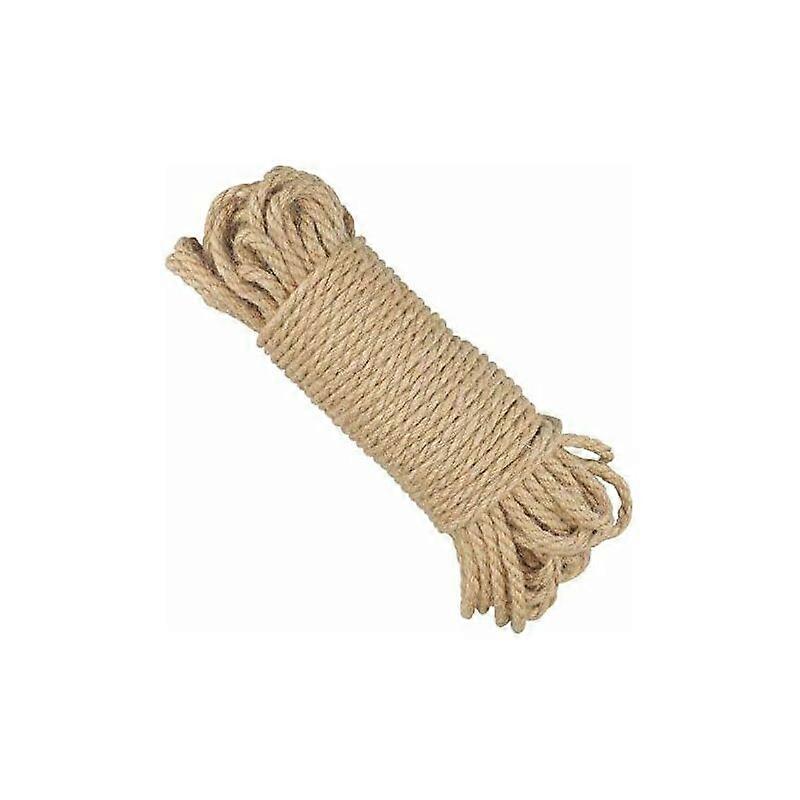 5MM Jute Rope Hemp Rope Strong Hemp Garden Rope, Twine Hemp Rope for ...