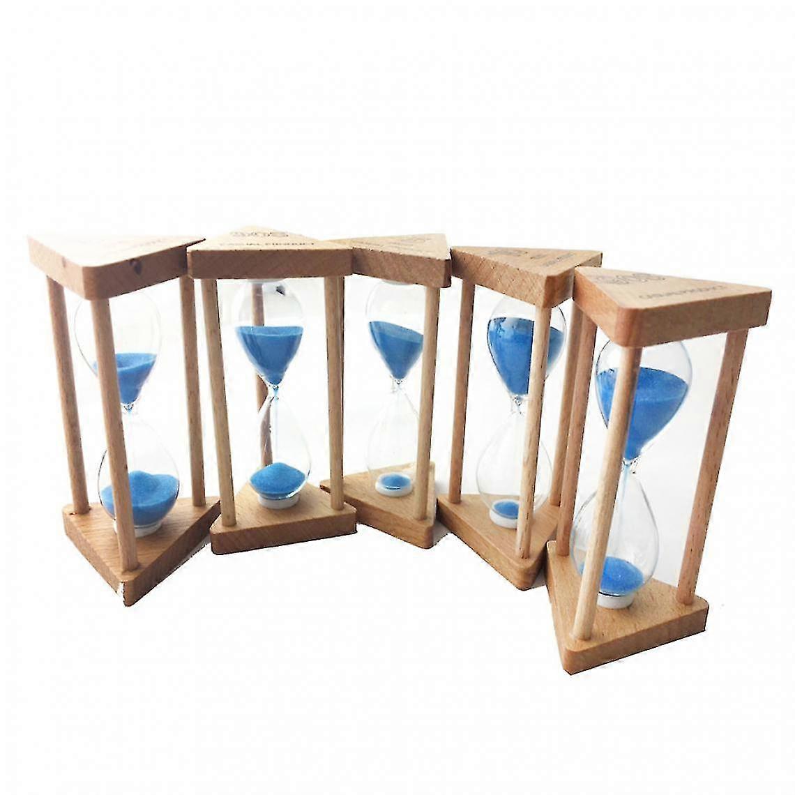 10 Minutes Wood Frame Sandglass Hourglass Sand Clock Clock Home Decor ...