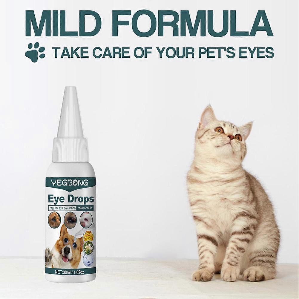 Conjunctivitis Treatment Pet Eye Drops Dog Cat Horse Rabbit Eyes Care ...