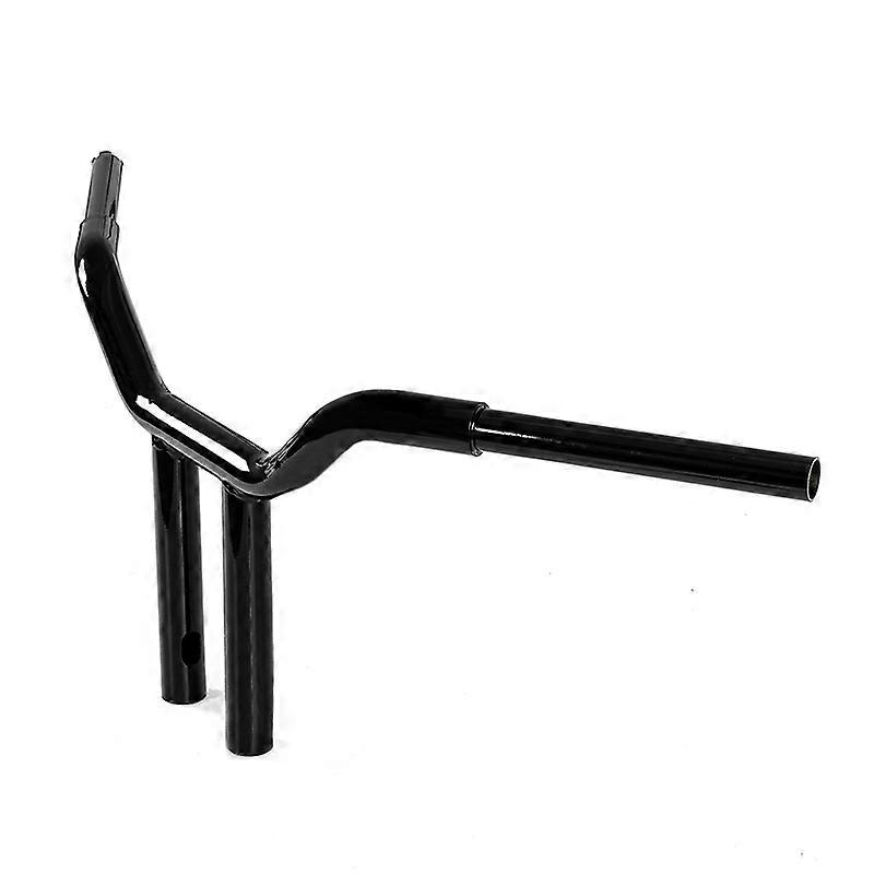 Bracingo Motorcycle Rise Sliver Black 12 14 inch T-Bar Steel Handleba ...