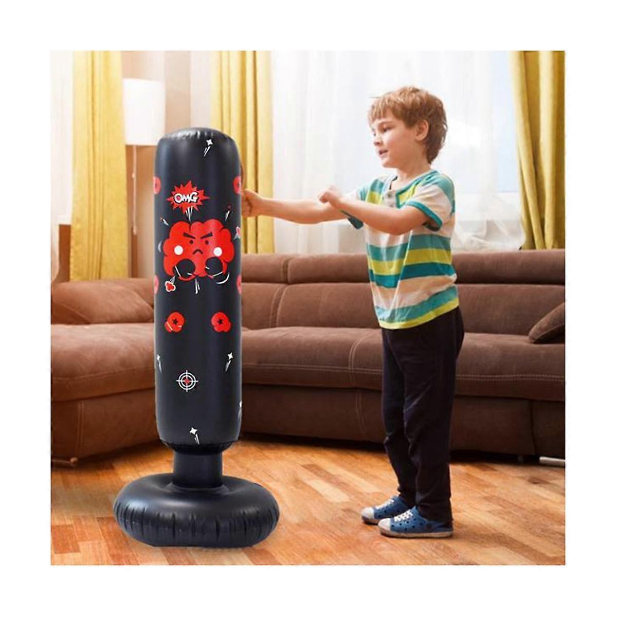 Inflatable Punching Bag Boxing Bag Karate Practice Taekwondo Training ...