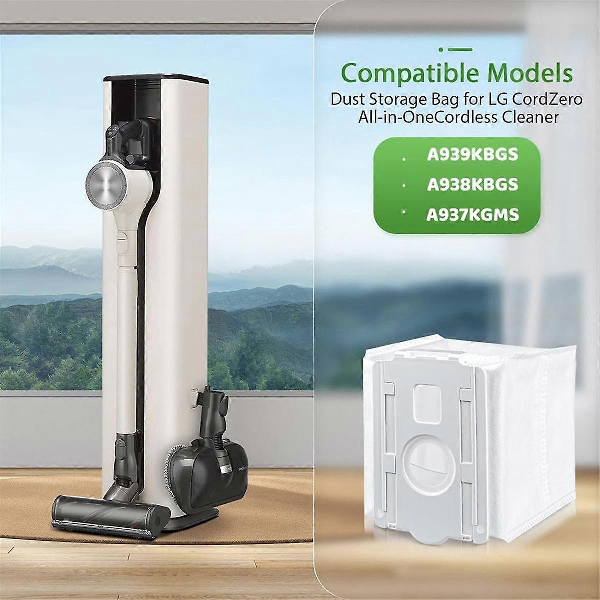 Vacuum Dust Bag for LG CordZero All-In-One Cordless Cleaner, Dirt ...